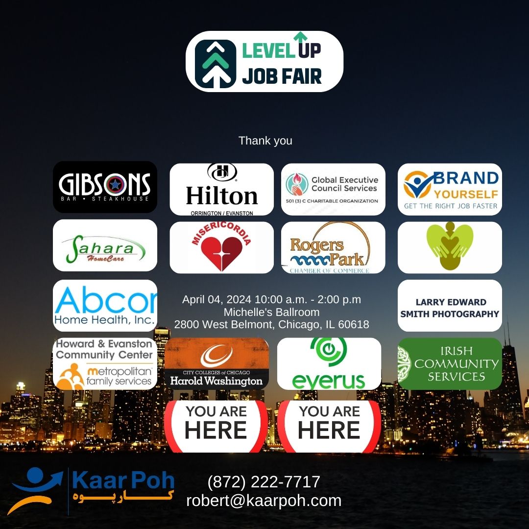 Unique skills and experiences, Rogers Park Chamber on Level Up