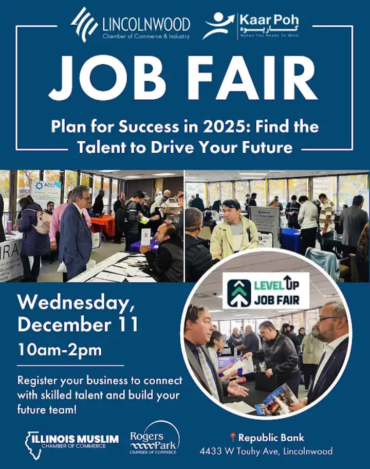 Level-Up Job Fair on Wednesday, December 11, 2024